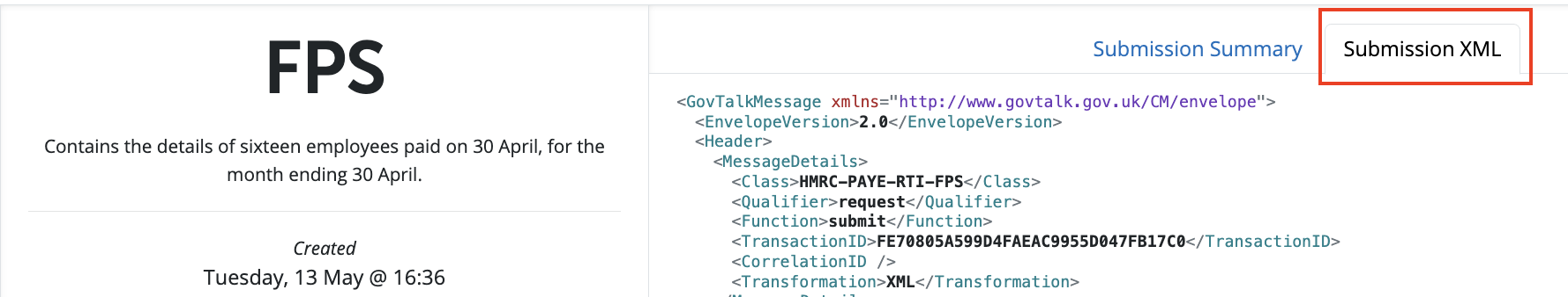 Resolving FPS Submission Errors – BrightPay UK