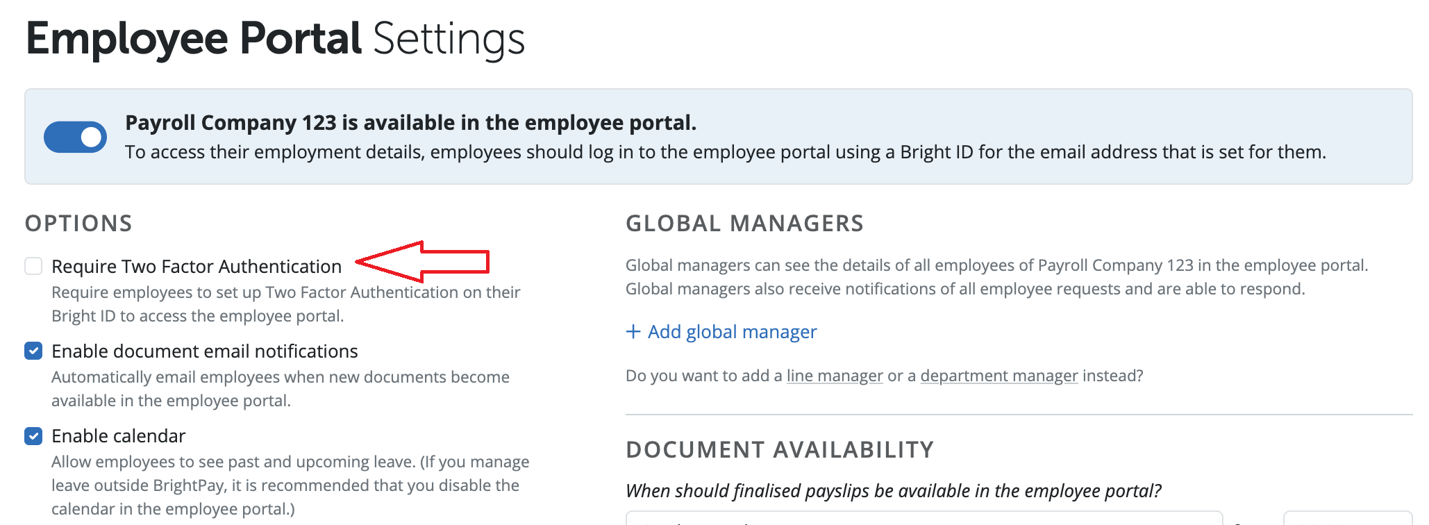 Employee Two Factor Authentication FAQs – BrightPay UK