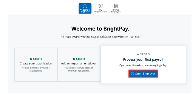 Importing an Employer from BrightPay desktop – BrightPay UK