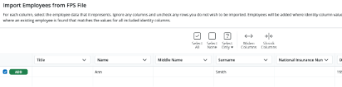 Import from Moneysoft – using an FPS file – BrightPay UK