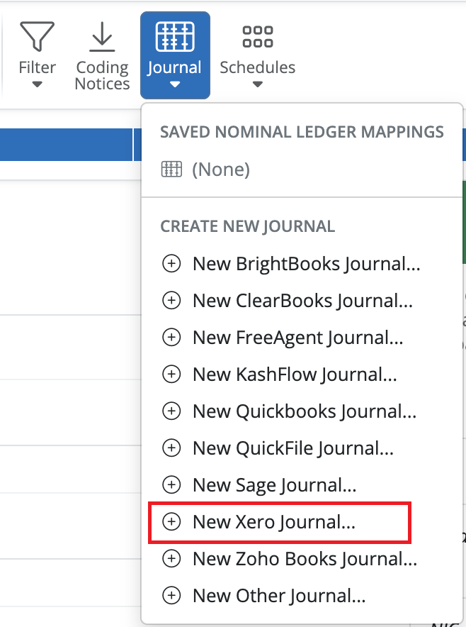 Xero - CSV upload – BrightPay UK