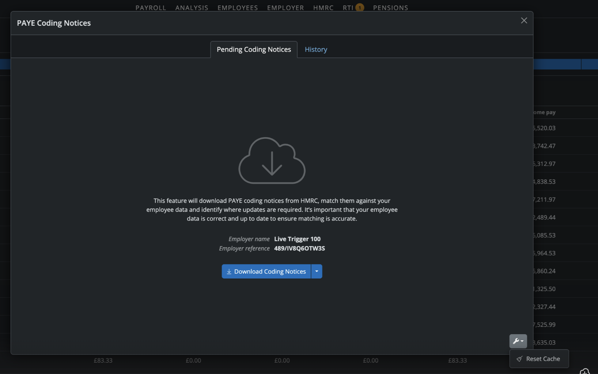 Check for Coding Notices from HMRC – BrightPay UK