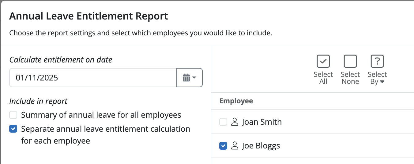 Annual Leave Entitlement Summary – BrightPay UK