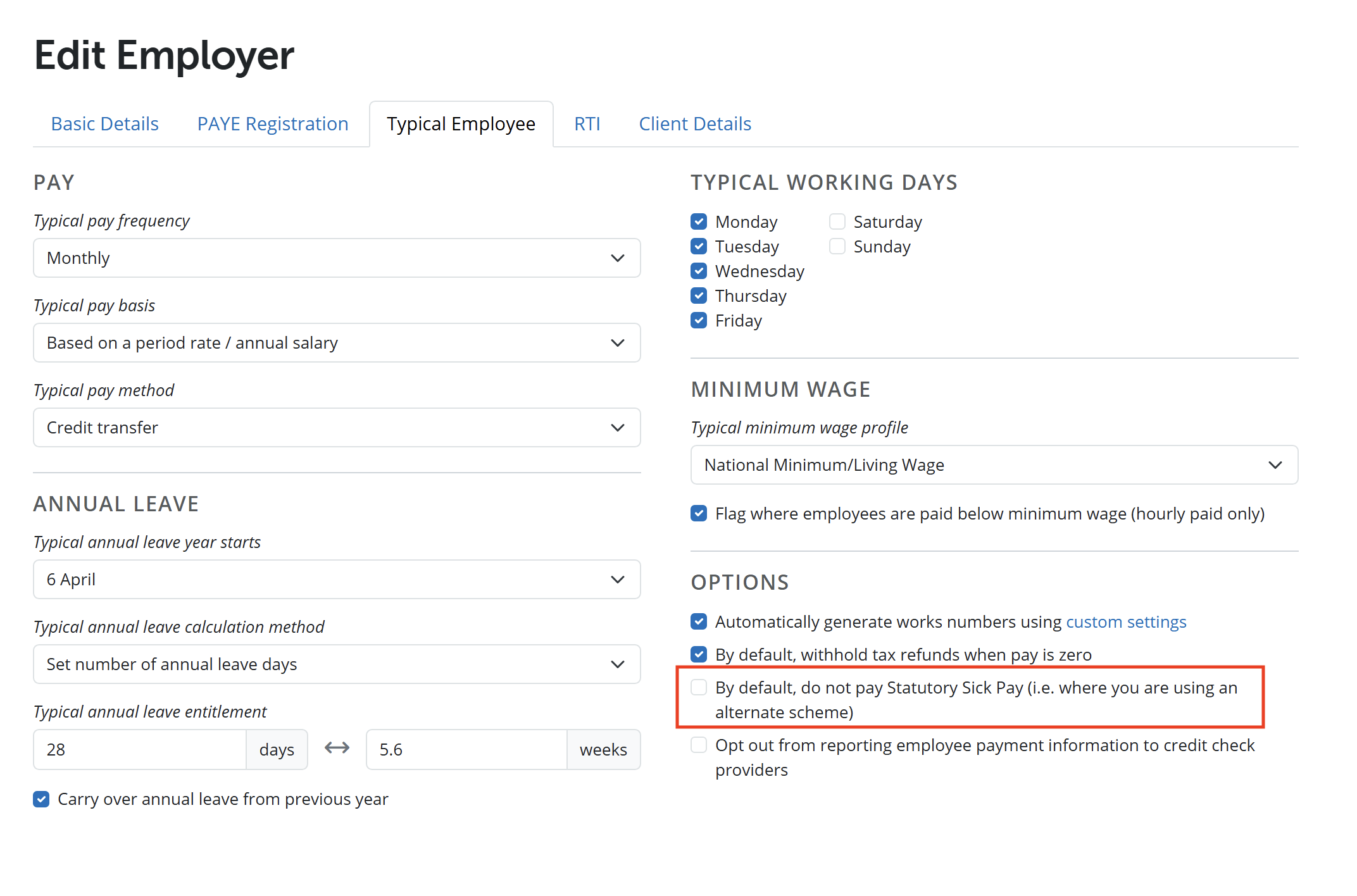 Statutory Sick Pay (Normal Sick Leave) 2026/27 – BrightPay UK